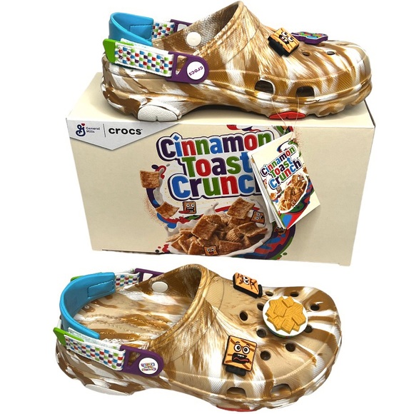 CROCS | Shoes | Crocs Cinnamon Toast Crunch M6w8 | Poshmark